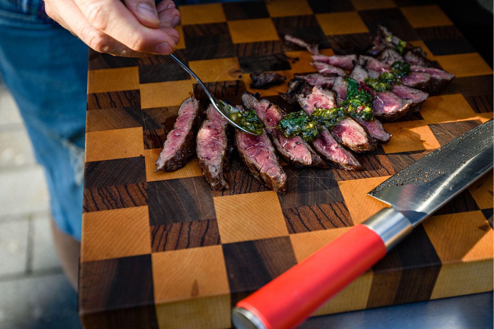 Spider Steak mit Chimi Churri - Kiki's BBQ | Grillrezepte, BBQ-Blog